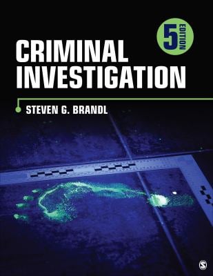 Criminal Investigation book by Steven G. Brandl: 9781544395654