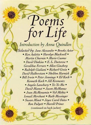 Poems for Life : Famous People Select Their Favorite Poem and Say Why ...