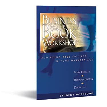 Business by the Book Workshop Workbook book by Howard Dayton Larry ...