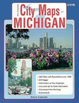 The Complete City Maps of Michigan book by Dave Denzer: 9781564648990