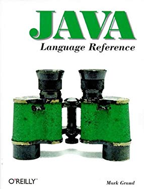 Java Language Reference book by Mark Grand: 9781565922044