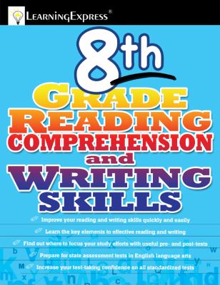 Eighth Grade Reading Comprehension and Writing Skills used book by ...