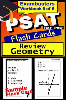 PSAT Test Prep Geometry Review--Exambusters Flash Cards--Workbook 6 Of ...
