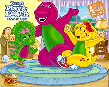 Barney's Play and Learn Book Set: Bedtime for Baby Bop/In, Out and All ...