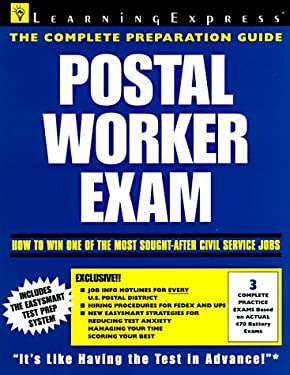 Postal Worker Exam used book by LearningExpress Staff: 9781576850459
