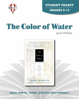 The Color of Water Novel Units Student Packet book by Novel Units ...