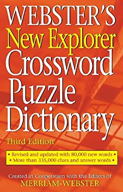 Webster's New Explorer Crossword Puzzle Dictionary, Third Edition used ...