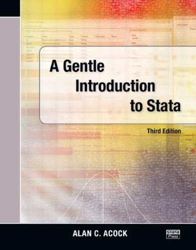 A Gentle Introduction to Stata, Third Edition used book by Alan C ...