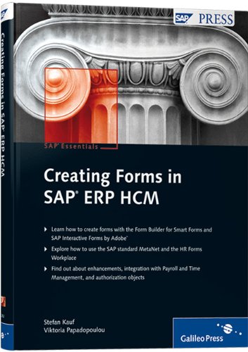Creating Forms In Sap Erp Hcm Used Book By Viktoria Papadopoulou 9781592292820