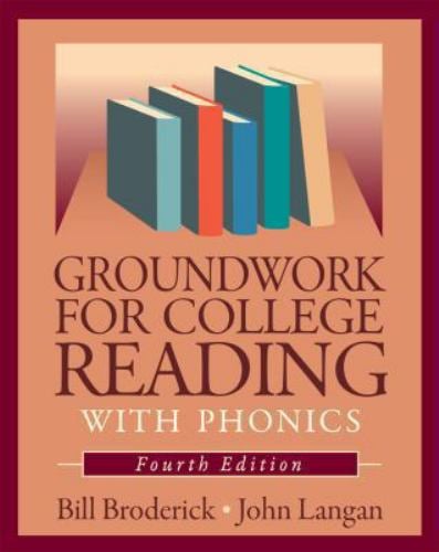 Groundwork for College Reading with Phonics used book by Bill Broderick ...