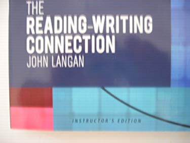 The Reading-Writing Connection Instructor's Edition used copy by John ...