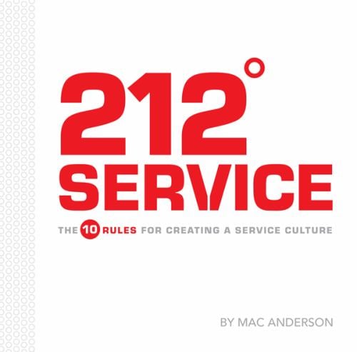 212 Service : The 10 rules for creationg a service Culture used book by ...
