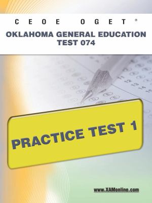 CEOE OGET Oklahoma General Education Test 074 Practice Test 1 book by ...