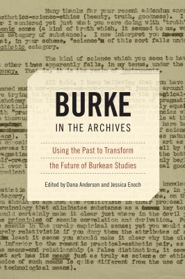 Burke in the Archives : Using the Past to Transform the Future of ...