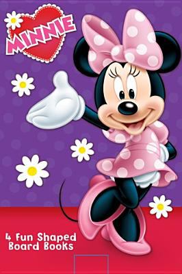 Minnie 4 Fun Shaped Board Books : A New Outfit/a Day in the Park/Minnie ...
