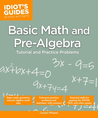 Basic Math and Pre-Algebra copy: 9781615645299