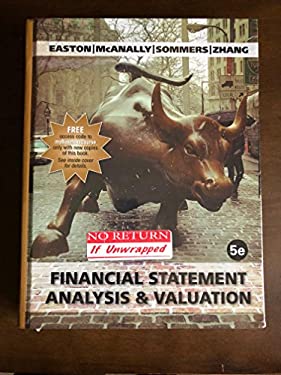 Financial Statement Analysis and Valuation used copy by Peter Easton, Mary Lea McAnally, Gregory ...