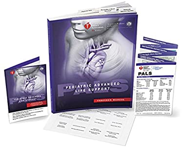 Pediatric Avanced Life Support Provider Manual used book by American ...
