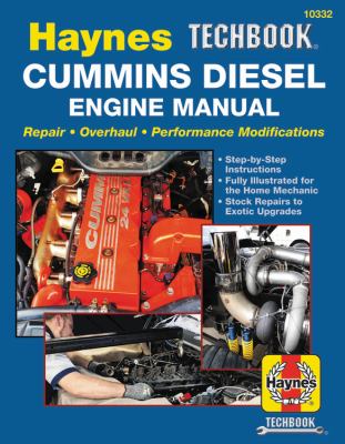 Haynes Techbook Cummins Diesel Engine Manual : Repair * Overhaul ...