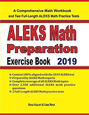 ALEKS Math Preparation Exercise Book : A Comprehensive Math Workbook ...