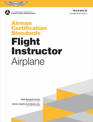 Airman Certification Standards: Flight Instructor - Airplane (2025 ...