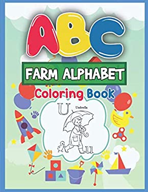 ABC Farm Alphabet Coloring Book : ABC Farm Alphabet Activity Coloring ...