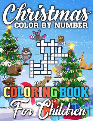 Christmas Color by Number Coloring Book for Children : Amazing Book ...