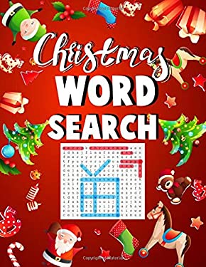 Christmas Word Search : Easy Large Print Word Search Puzzle Book for ...