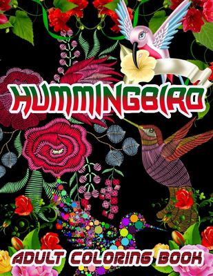 Hummingbird Adult Coloring Book : Fun and Easy Coloring Pages of ...