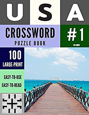USA Crossword Puzzle Books : 100 Large-Print Crossword Puzzle Book for ...