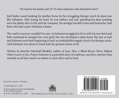 Project Solomon: The True Story of a Lonely Horse Who Found a Home ...