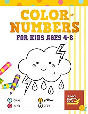 Color by Number Books for Kids Ages 4-8 : Coloring Book That Made and ...
