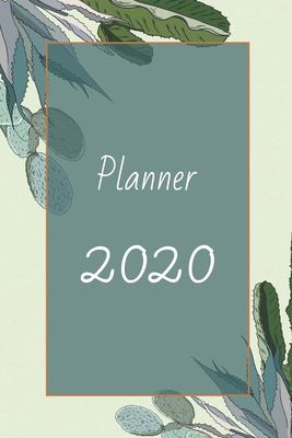 Planner 2020: Semainier/Hebdomadaire, Mensuel et Calendrier pour 12 ...