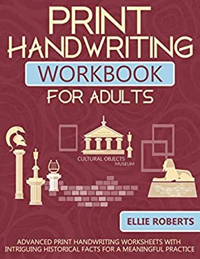 Print Handwriting Workbook for Adults : Advanced Print Handwriting ...