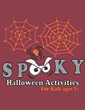 Spooky Halloween Activity Book for Kids Ages 7+ : Crosswords, Word ...