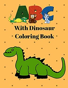 ABC with Dinosaur Coloring Book : Dinosaur Alphabet Handwriting ...
