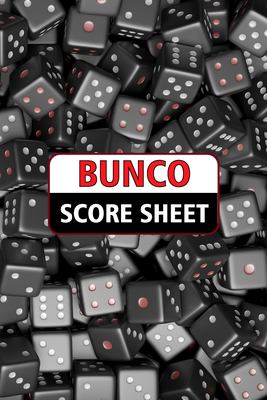 Bunco Score Sheet: Use for small table with pocket bunko score keeping ...