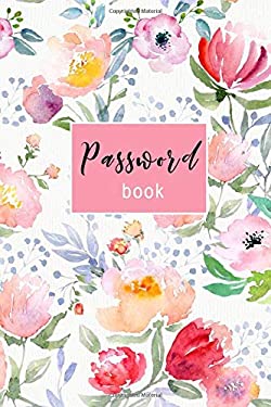 Password Book : Internet Password Organizer: 6 X 9 Small Password ...