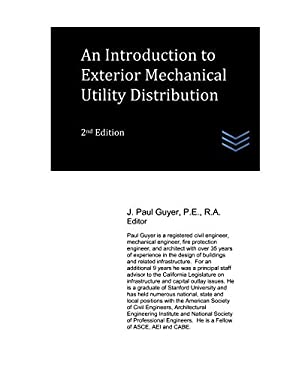 An Introduction to Exterior Mechanical Utility Distribution book by J ...
