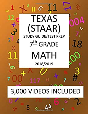 7th Grade TEXAS STAAR, MATH: 2019 : 7th Grade Texas Assessment Academic ...