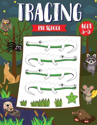 Tracing Pre School Ages 3-5 : Easy Amazing Tracing and Coloring for ...