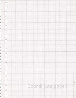 Coordinate Paper : Quad Rule Graph Paper,8. 5 X 11 (5x5 Graph Paper ...