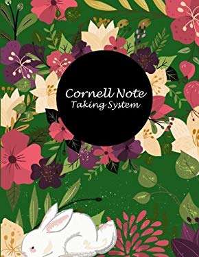 Cornell Note Taking System: Beautiful Floral Cover, Note Taking ...