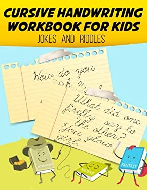Cursive Handwriting Workbook: Jokes and Riddle for Kids : Cursive ...