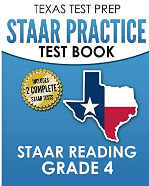 TEXAS TEST PREP STAAR Practice Test Book STAAR Reading Grade 4 ...