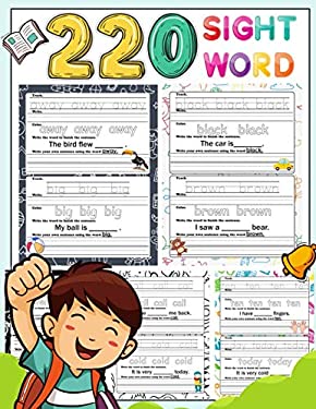 220 Sight Word : High-Frequency Sight Word Worksheets 5 Level for Pre ...