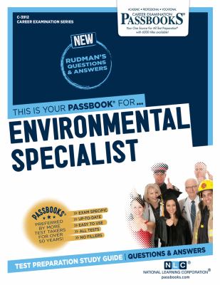 Environmental Specialist book by National Learning Corporation