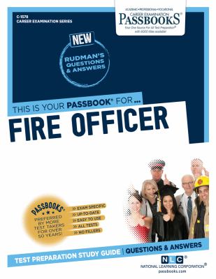 Fire Officer book by National Learning Corporation