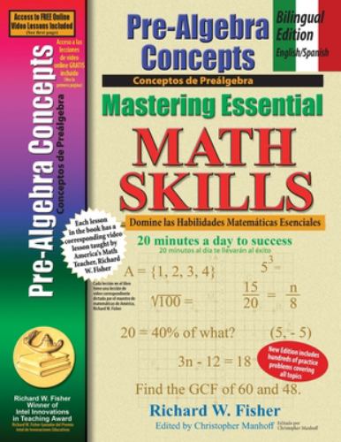 Pre-Algebra Concepts : Bilingual Edition - English/Spanish: Mastering ...