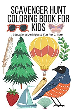 Scavenger Hunt Coloring Book for Kids : Educational Activities & Fun ...